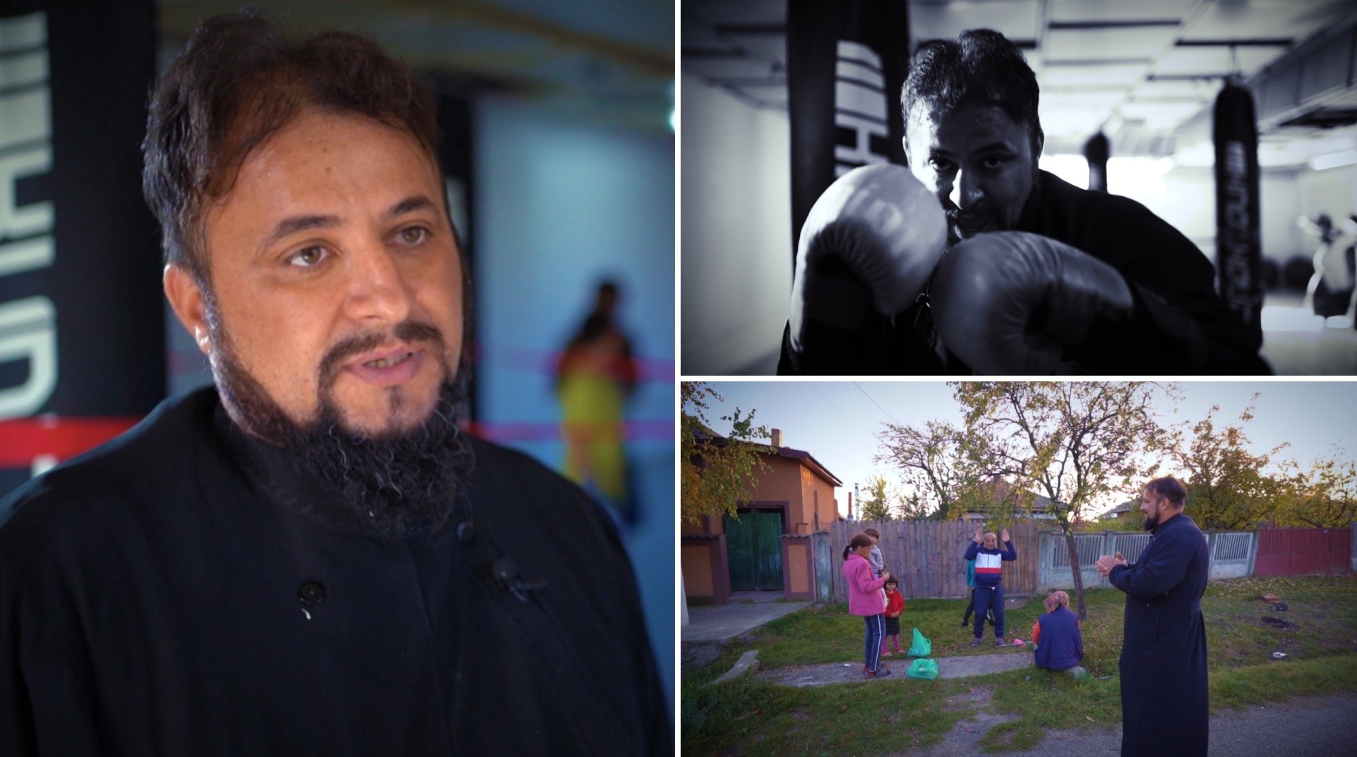 Povestea preotului Constantin, fost pugilist, acum "doctor" de suflete ...