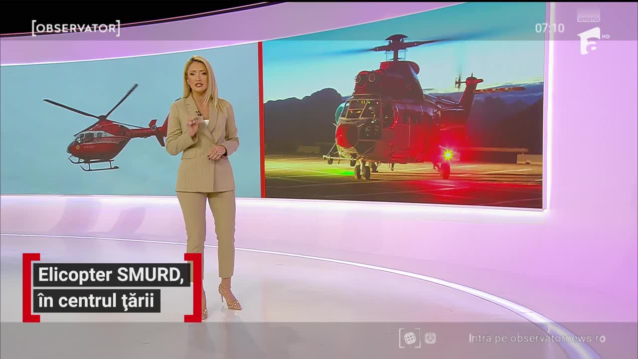 Elicopter SMURD la Brașov, necesar pentru intervențiile montane. Cum s ...