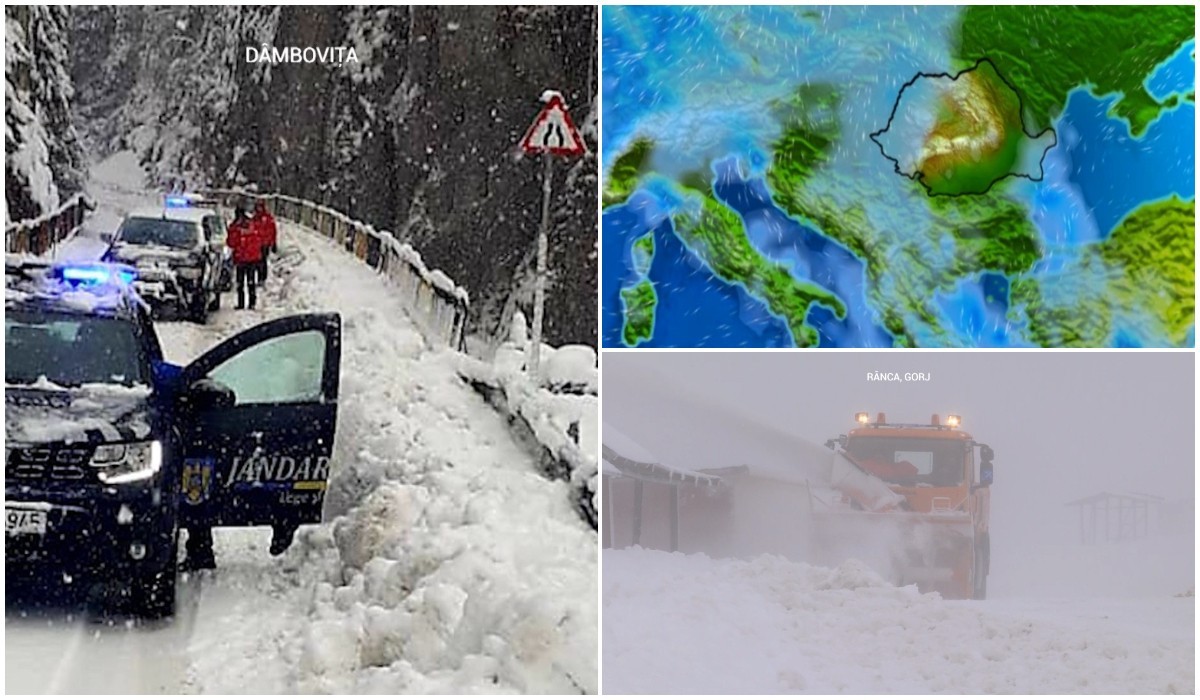 Fenomenul de freezing rain a pus stăpânire pe România. Cod galben de ...