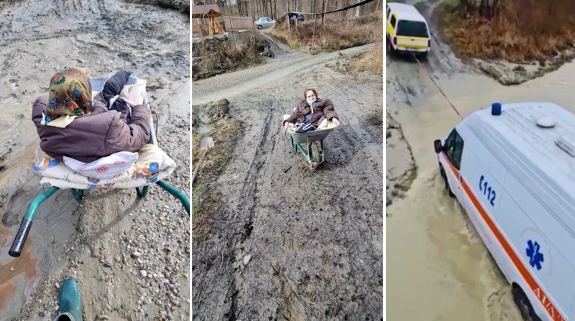 Uluitor: Bătrână de 85 de ani, cu un picior amputat, dusă de la spital ...