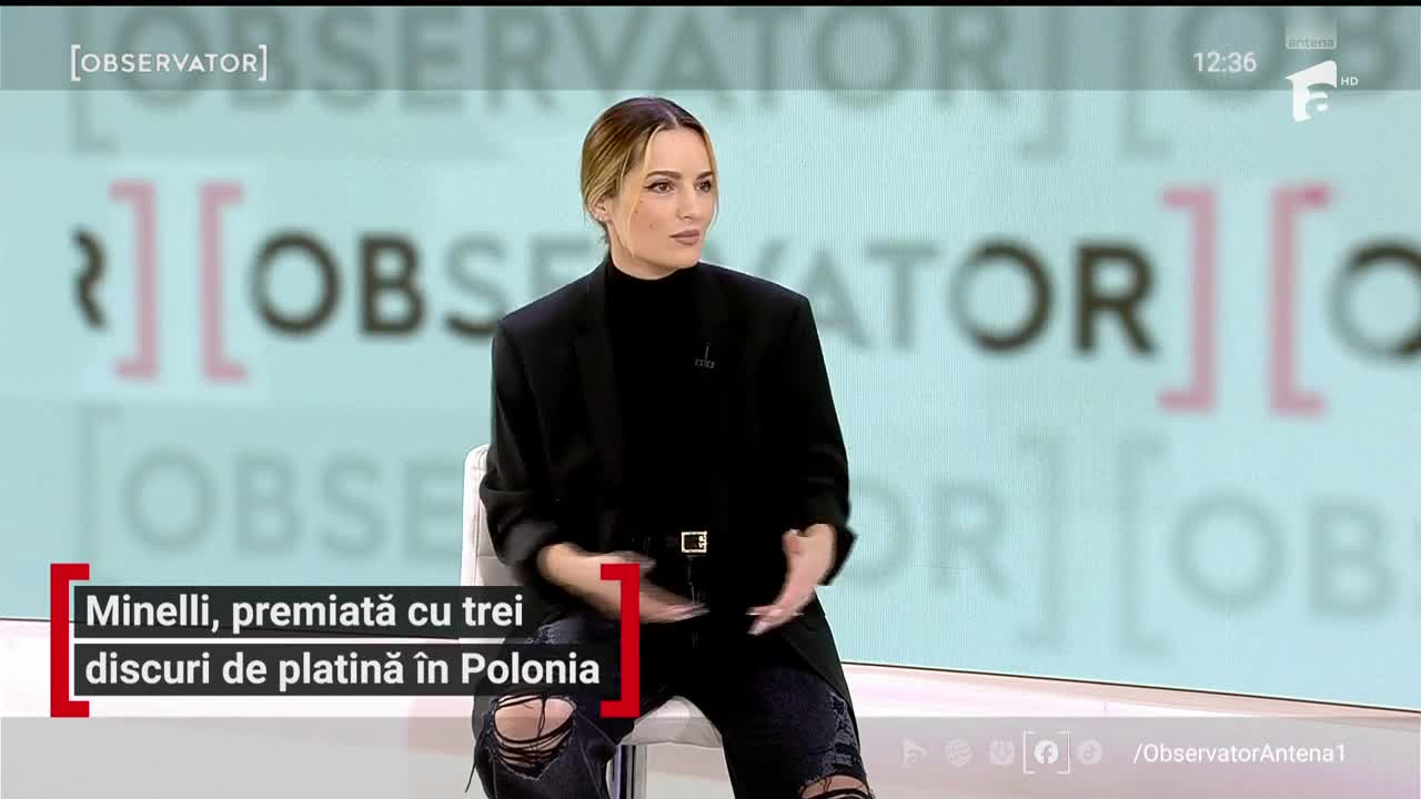 Minelli, interviu la Observator despre primul ei album. Cine a convins ...