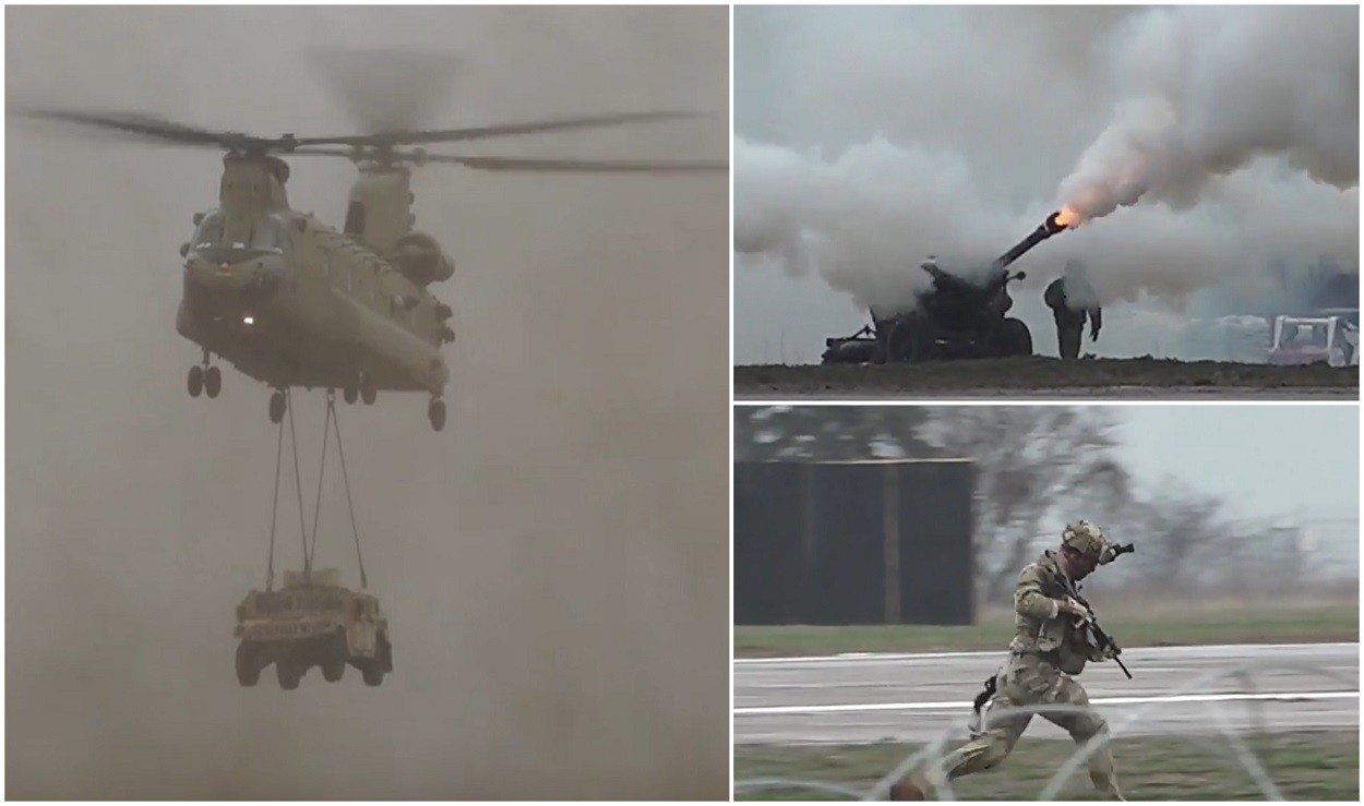 Rotație de efective la baza militară de la Kogălniceanu. Brigada 2 ...