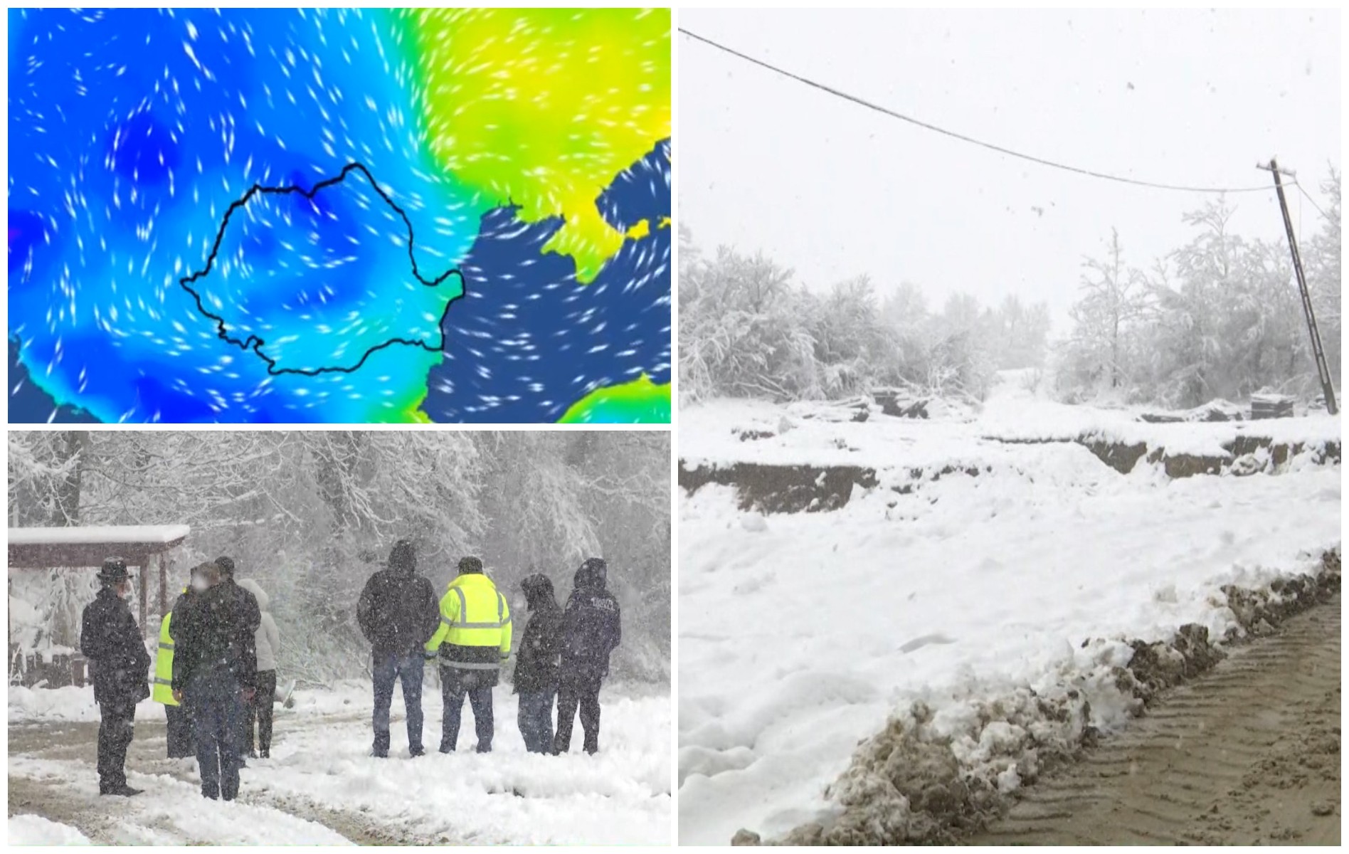 Vortex polar şi ciclon mediteranean deasupra României. Zonele care nu ...