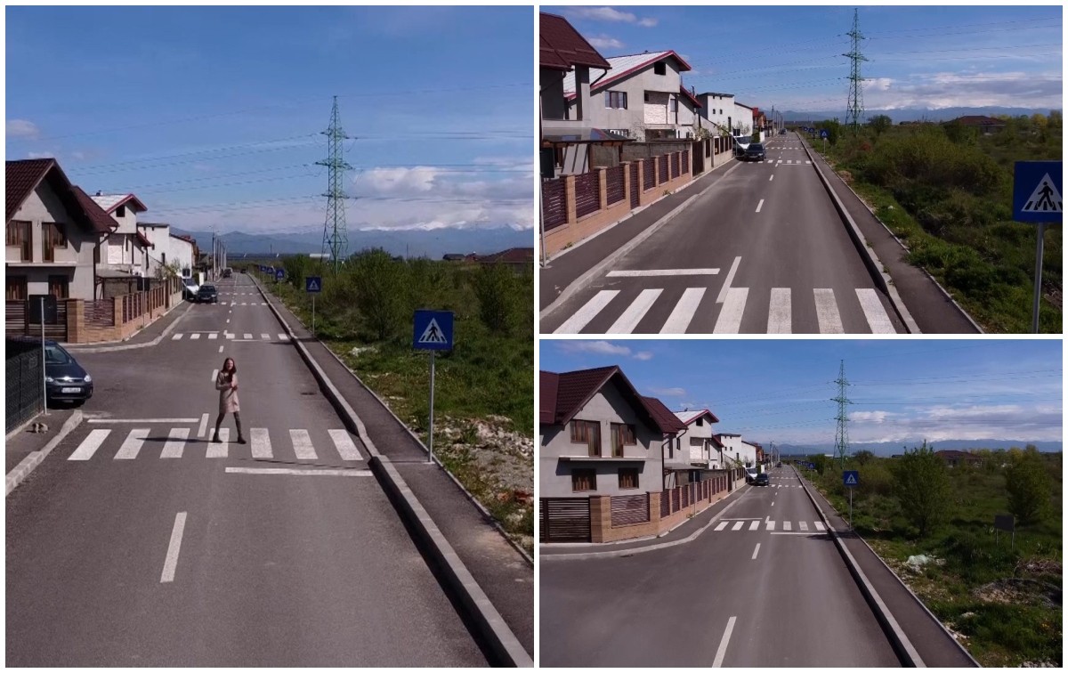 Strada zebrelor: Un cartier din Târgu Jiu se bucură de şase treceri de ...