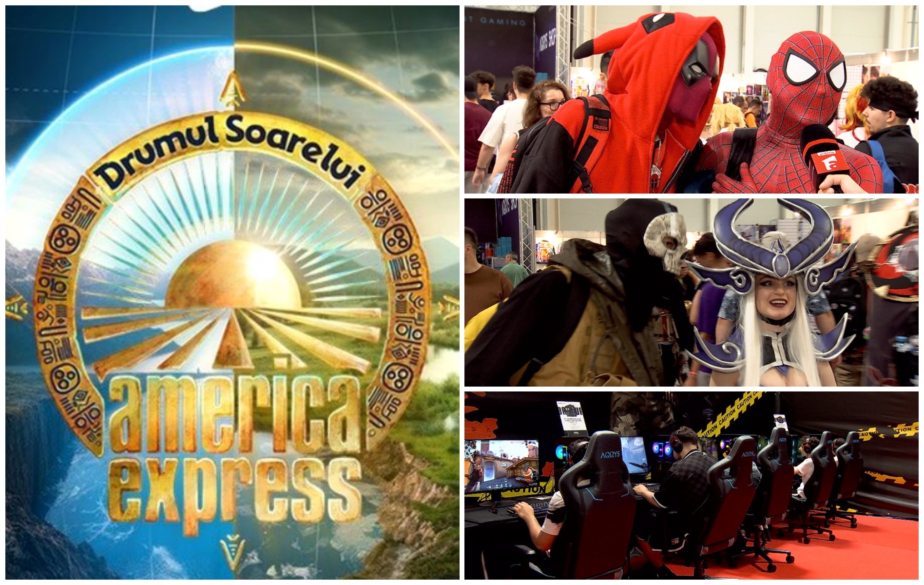 10 ani de Comic Con în România. Concurenţii America Express, prezentaţi ...