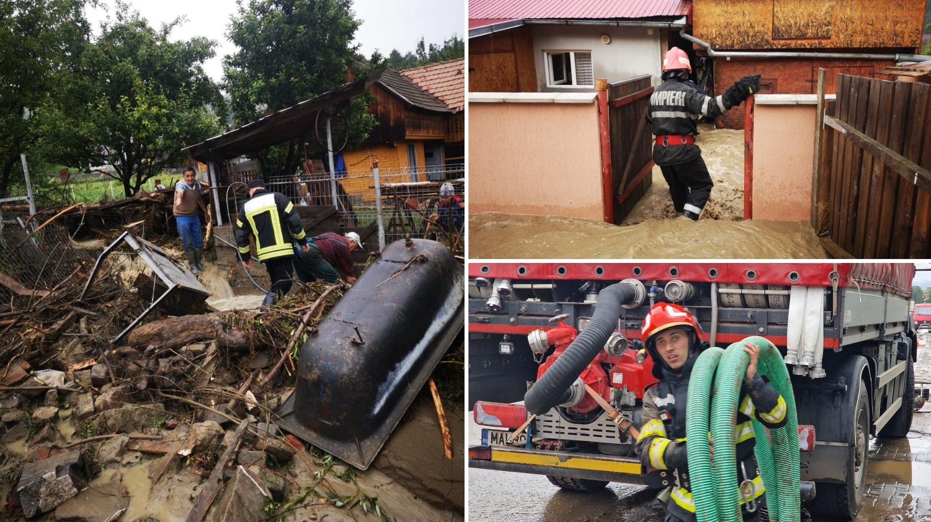 Imagini cu prăpădul făcut de furtuni în toată țara: Au fost emise 18 ...