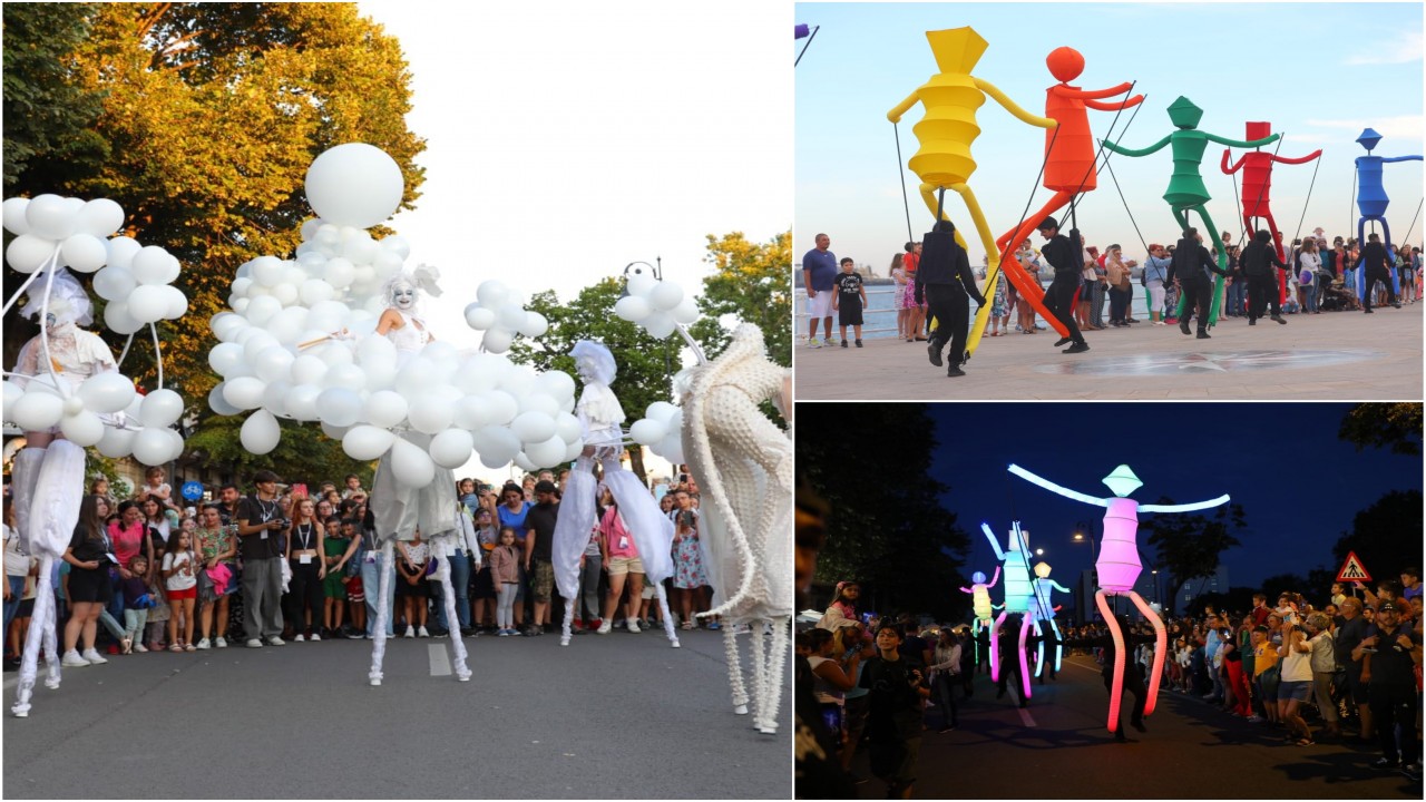 Constanţa, animată de spectacole stradale inedite. Artiştii şi ...