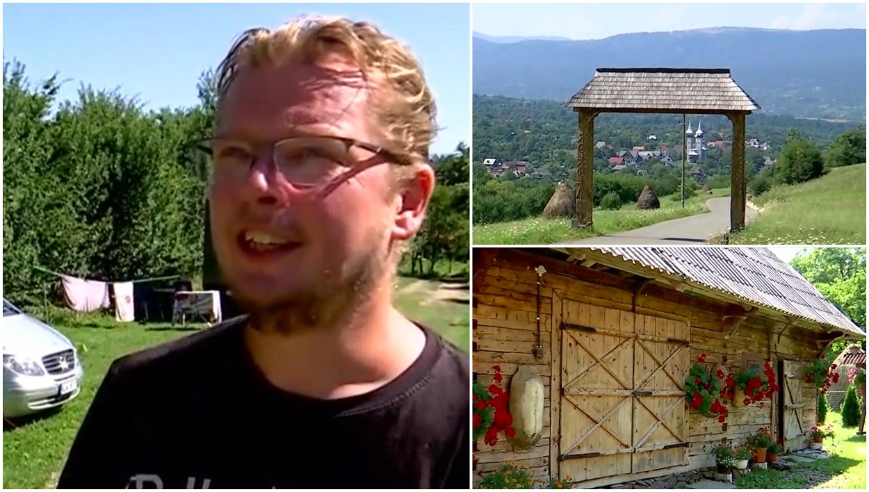 "L-am găsit pe o aplicaţie. Totul e grozav!" Un sat românesc este atât ...
