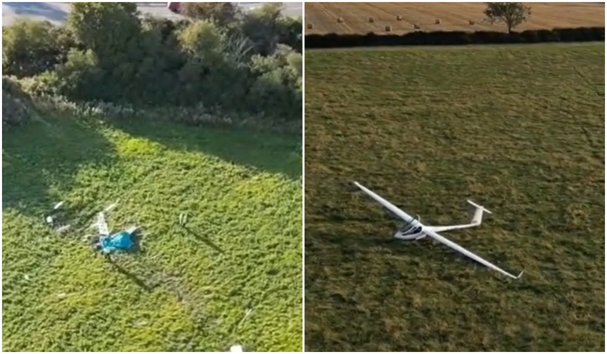 Tragedie aviatică în UK. Un pilot a murit, după ce două planoare s-au ...