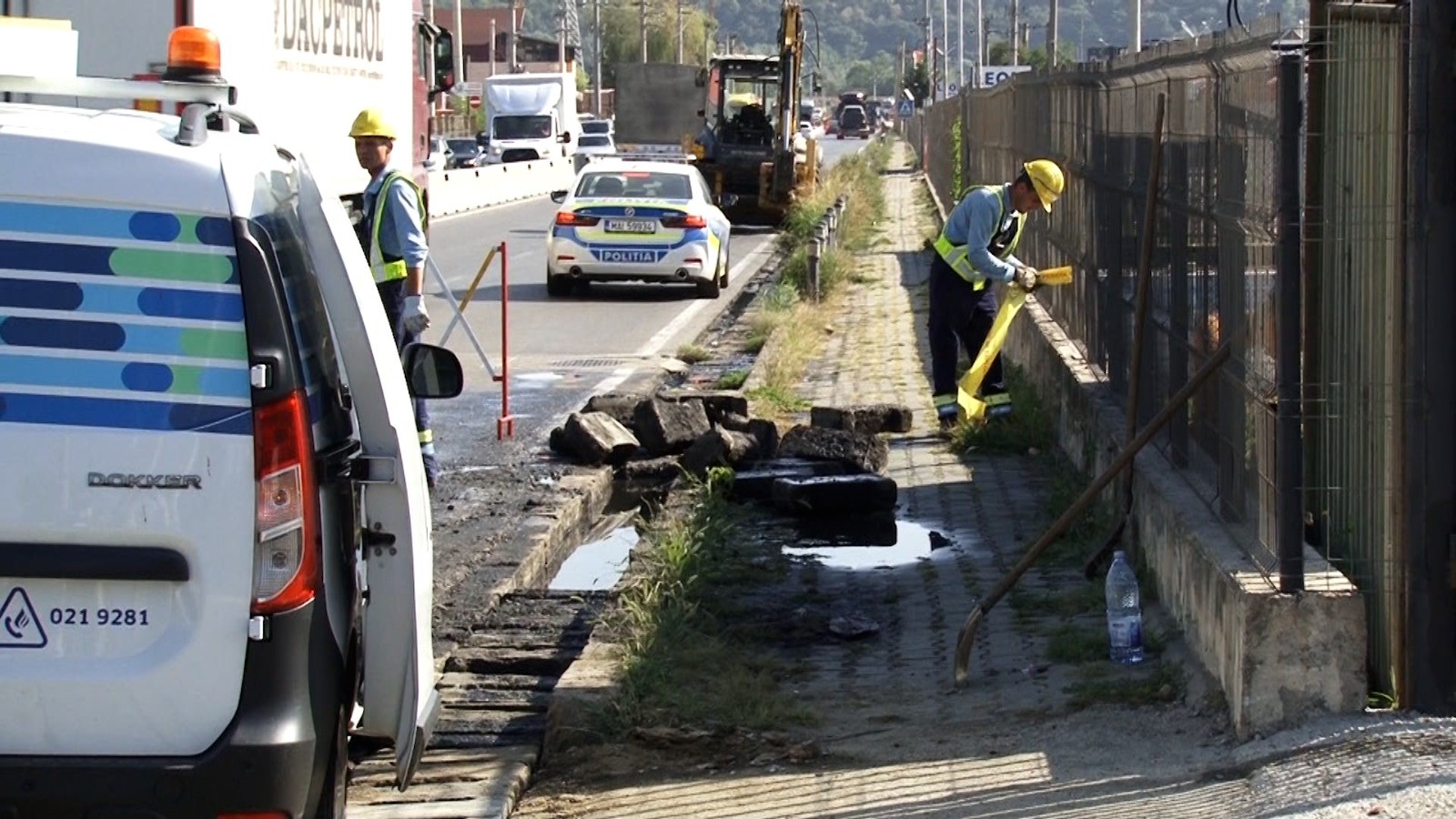 A fost din nou panică la Bascov. 15 persoane, evacuate după ce o ...