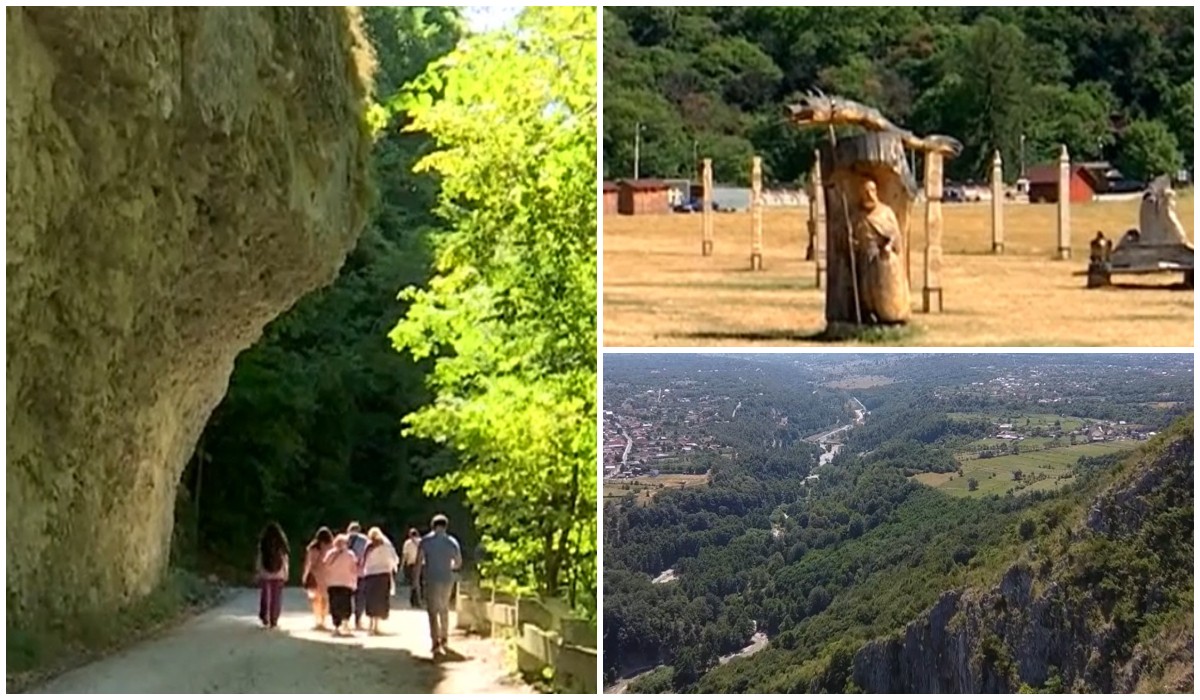 Satul încărcat de legende, popular printre turiştii din SUA şi ...