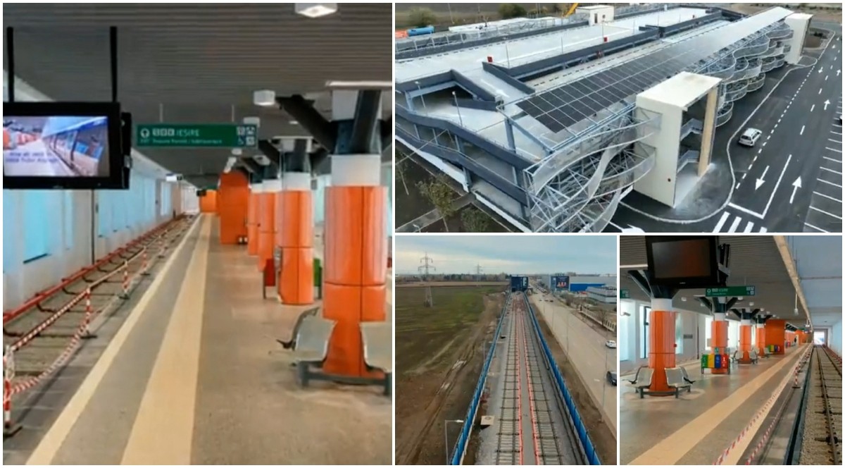 Staţia de metrou Tudor Arghezi, inaugurată astăzi. Accesul călătorilor ...