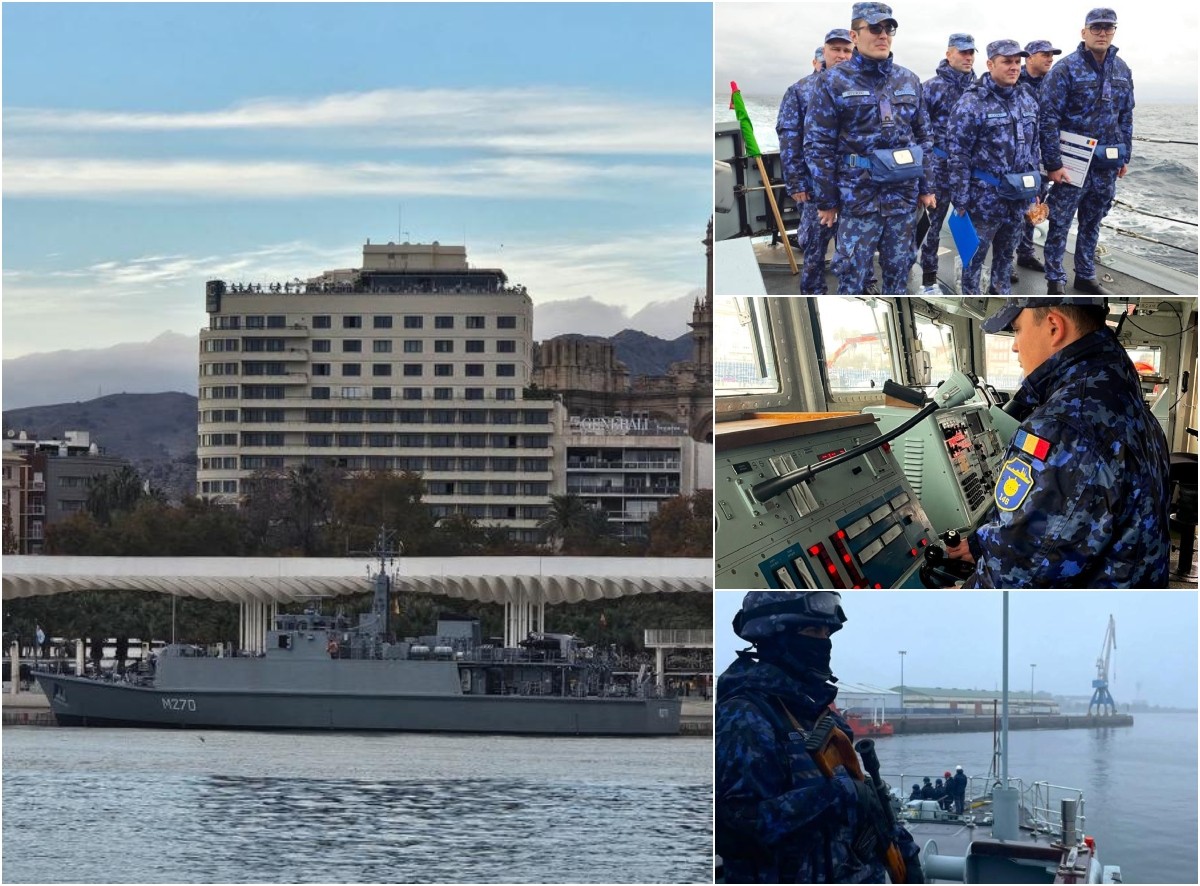 Imagini spectaculoase din interiorul vânătorului de mine M-270 care va ...