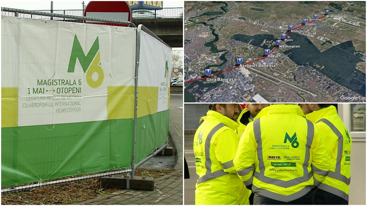 Magistrala 6 de metrou, 1 Mai - Tokyo - Aeroportul Otopeni. Primele ...