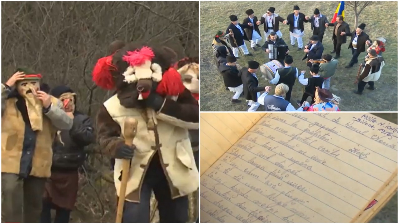 Satul în care răsună cel mai lung și cel mai vechi plugușor din România ...