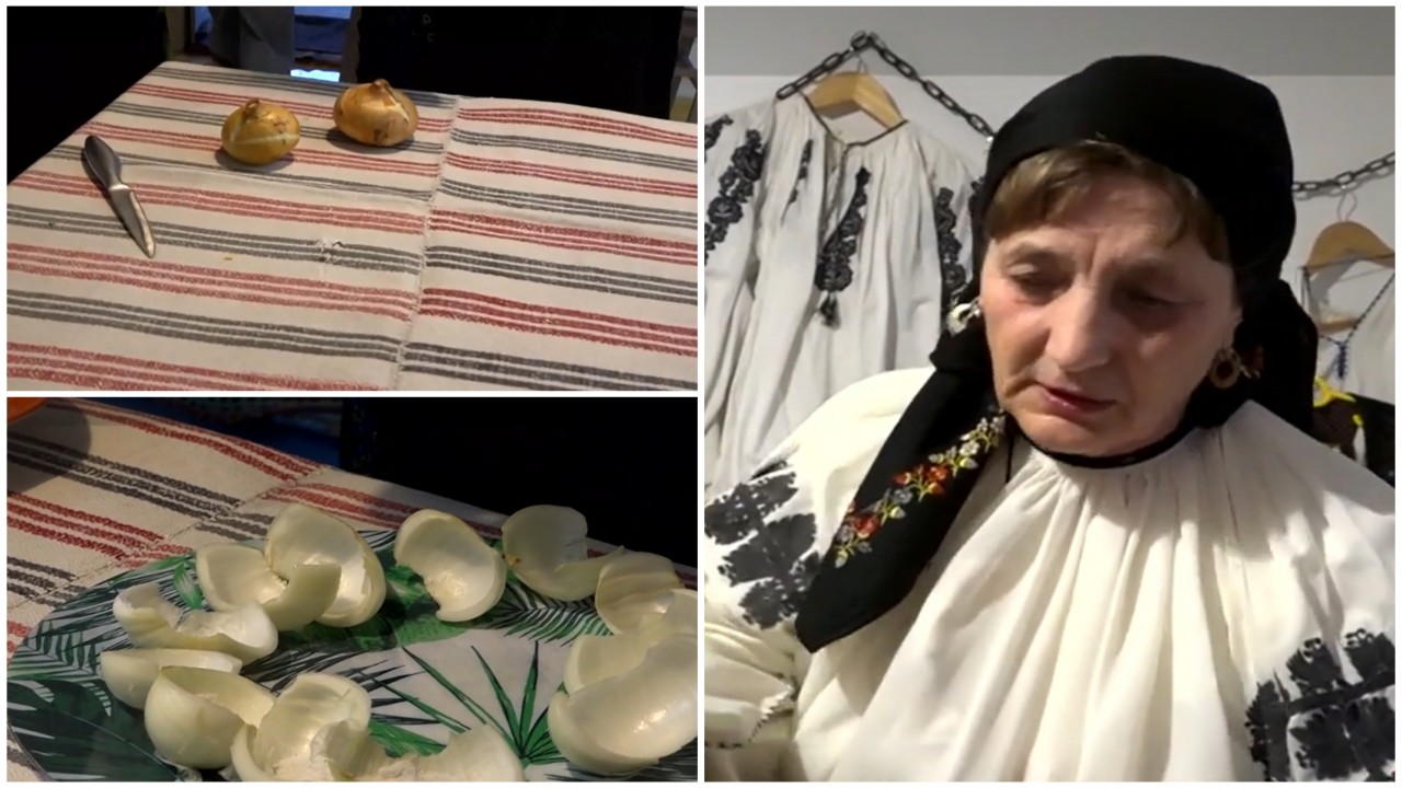 Calendarul de ceapă, tradiţia de Anul Nou veche de sute de ani. Femeile ... Calendarul de ceapă, tradiţia de Anul Nou veche de sute de ani. Femeile ...