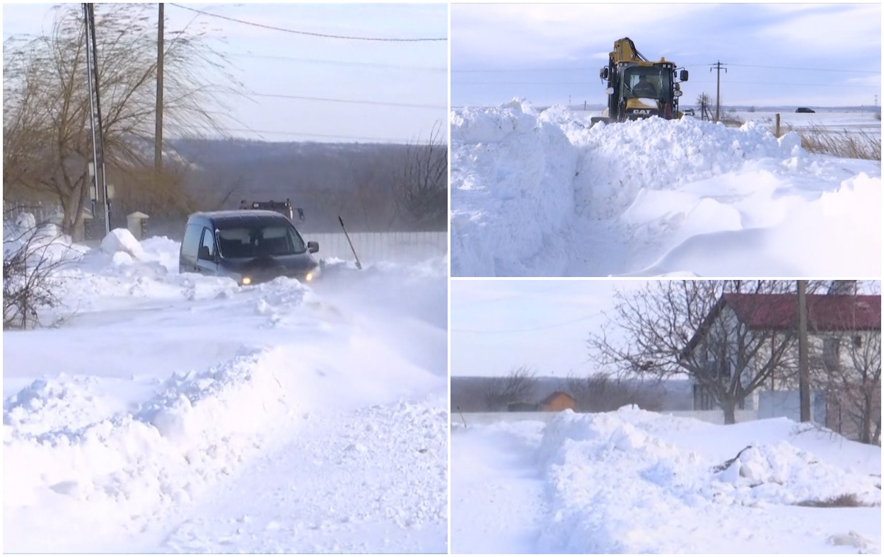 Troiene de un metru şi jumătate pe unele drumuri din Iaşi. Unde n-au ...