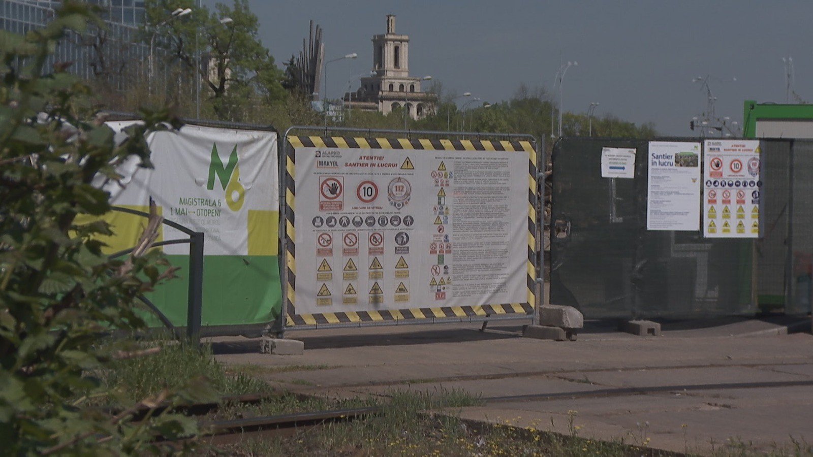 Restricţii de circulaţie în pasajul Piaţa Presei Libere din Capitală ...