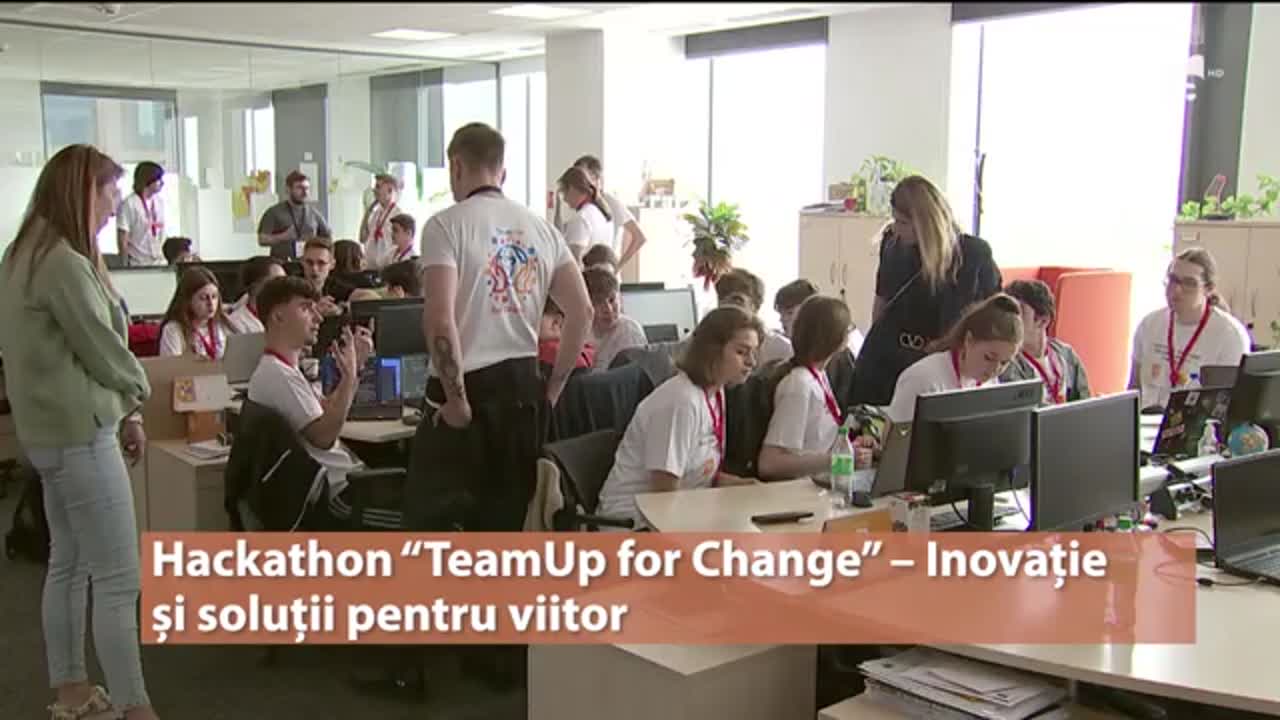 (P) Hackathon “TeamUp for Change” – Inovație și soluții pentru viitor | Observatornews.ro