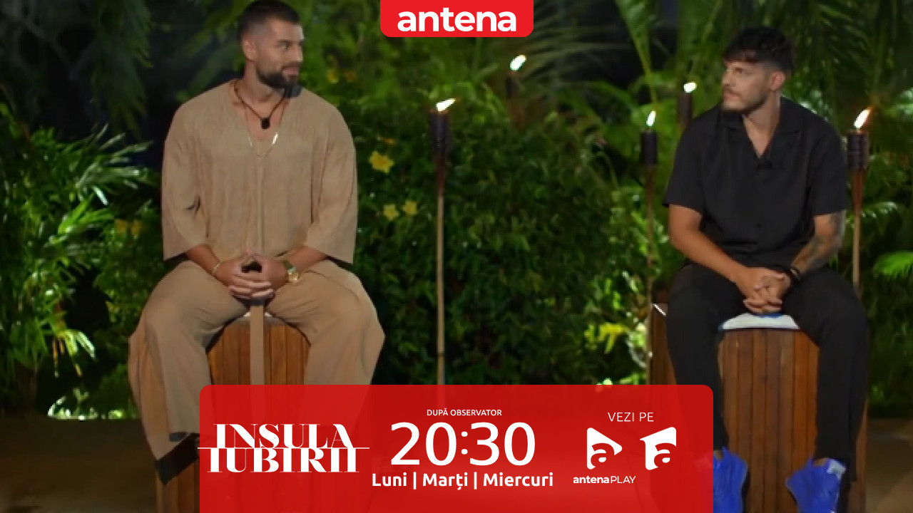 Insula iubirii Sezonul 9, 1 septembrie 2025. Andrei Lemnaru, prima confruntare cu Teo, după ce a ...