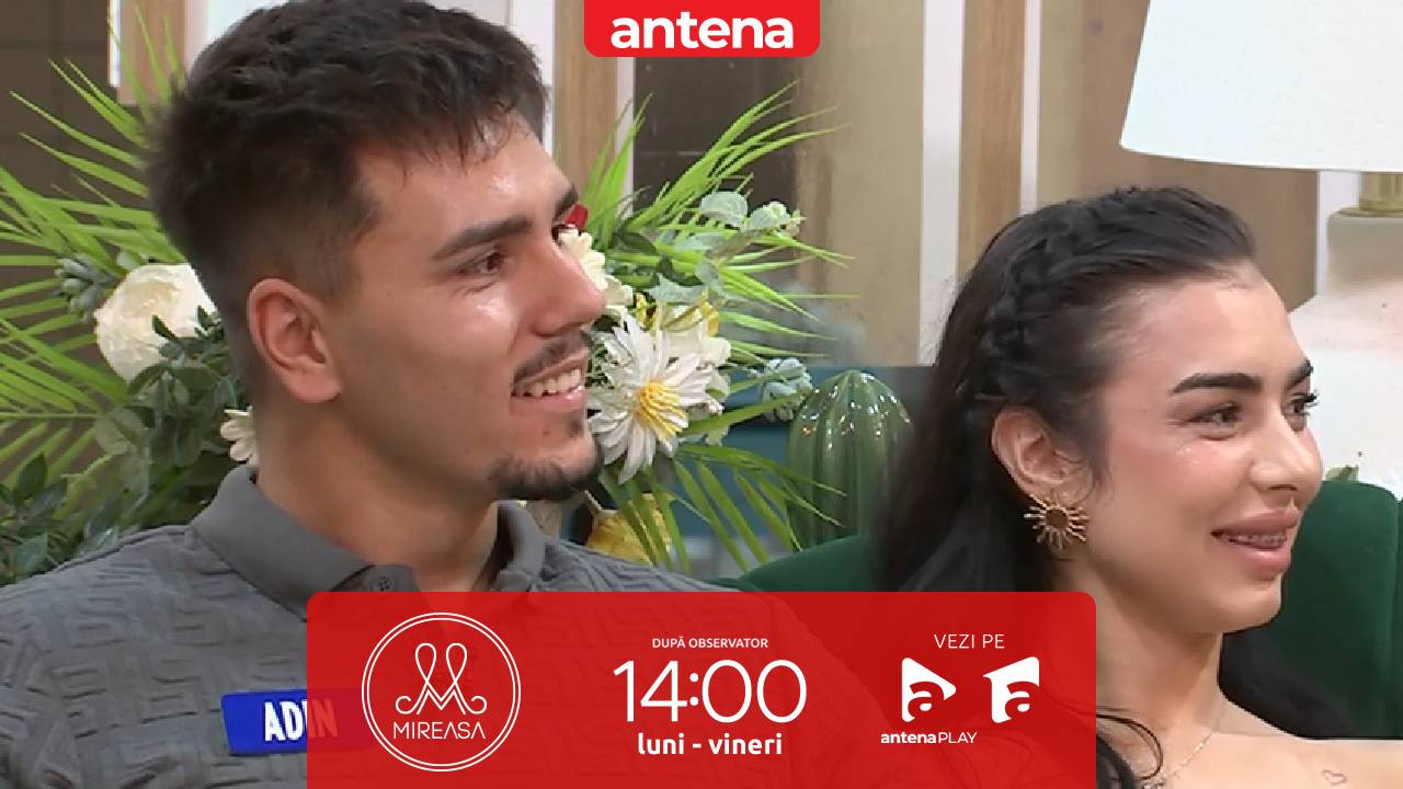 Mireasa sezonul 12, 2 septembrie 2025. Sorin crede că Adin este foarte gelos: „Ai o nesiguranță ...