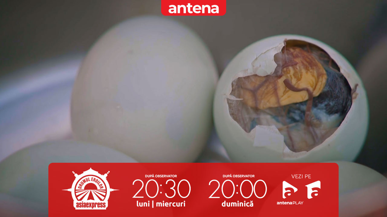 Asia Express, 9 septembrie 2025. Au mâncat embrion din ou clocit de ...