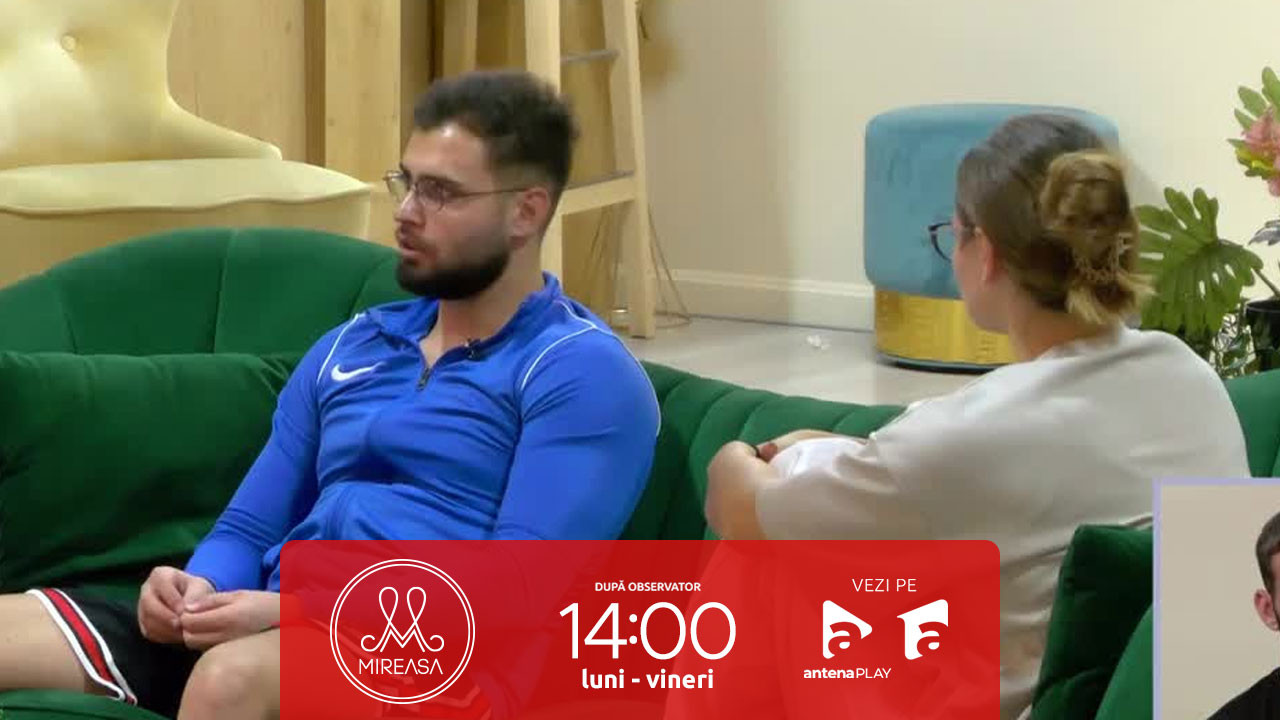 Mireasa sezonul 12, 17 septembrie 2025. Neînțelegeri între Diana și Sorin. Concurenta a fost ...