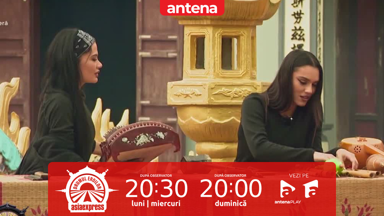 Asia Express, 30 septembrie 2025. Concurenţii, puşi să facă spectacol cu ajutorul unor ...