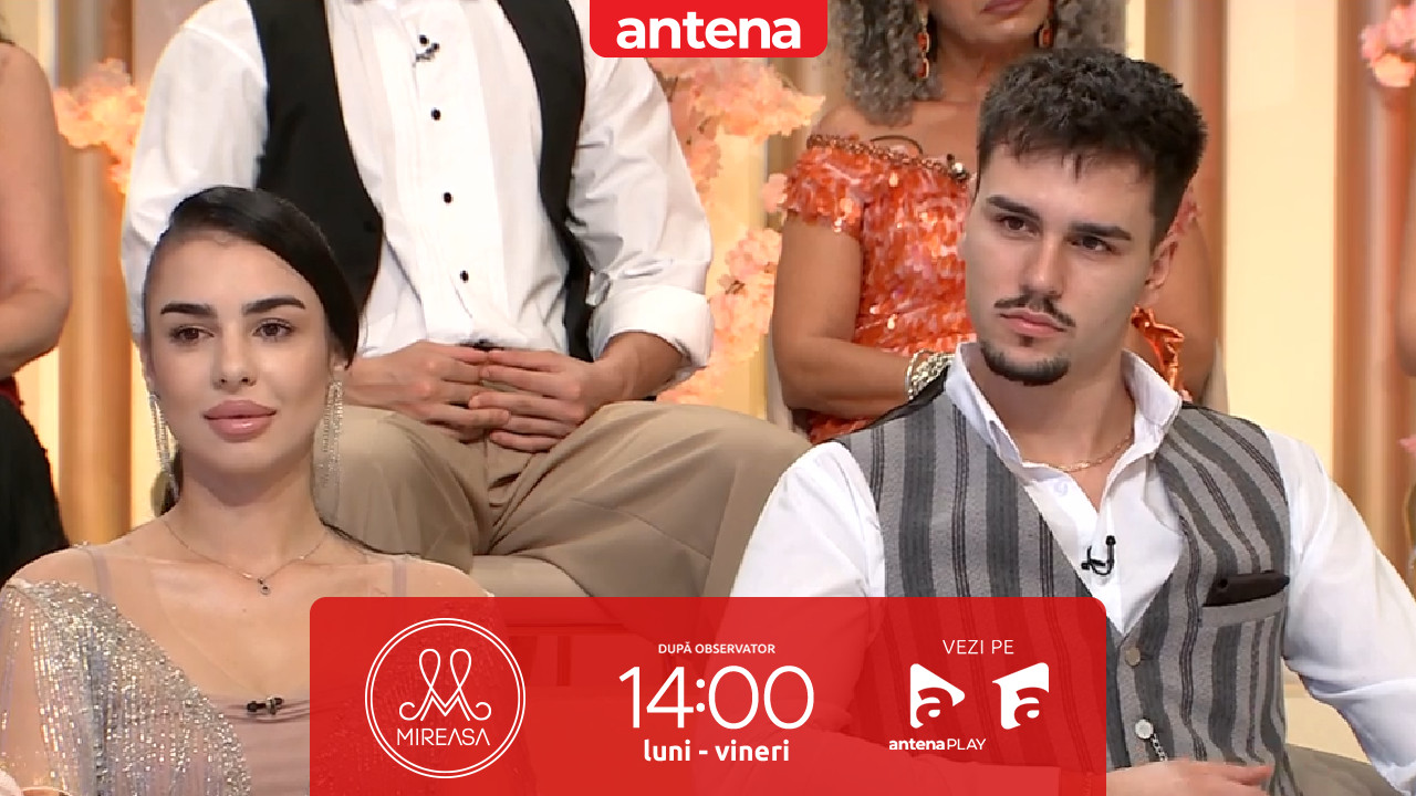 Mireasa sezonul 12, 22 septembrie 2025. Diana crede că este mai implicată în prietenia cu Sorin ...