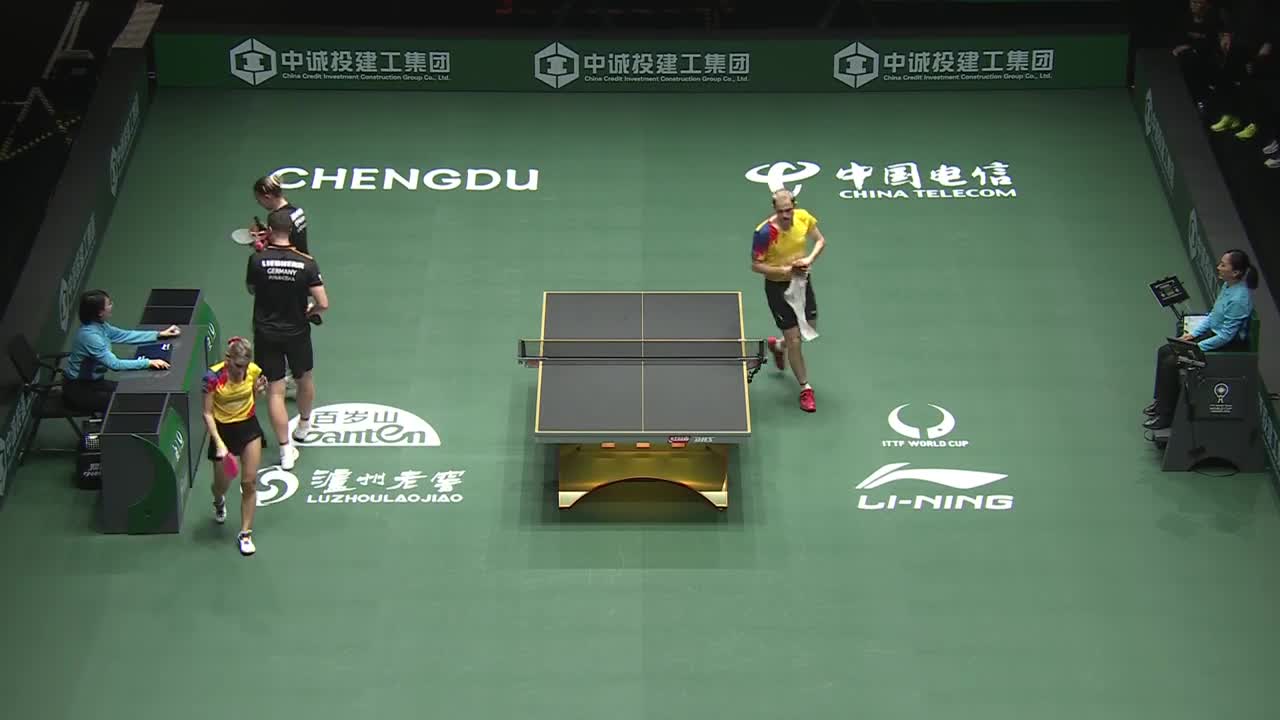 Cupa Mondială de Tenis de Masă 2025 | Echipe Mixte: Ionescu/Ionescu vs ...