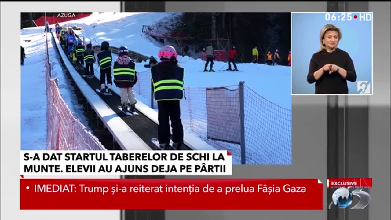 Știri ora 06:00 de Marti, 25 Februarie 2025 - gratuit