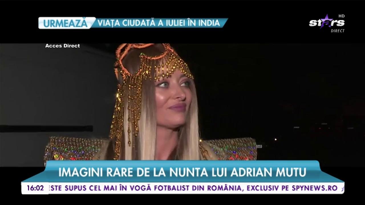 Imagini rare de la nunta lui Adrian Mutu | Video | Antena 1