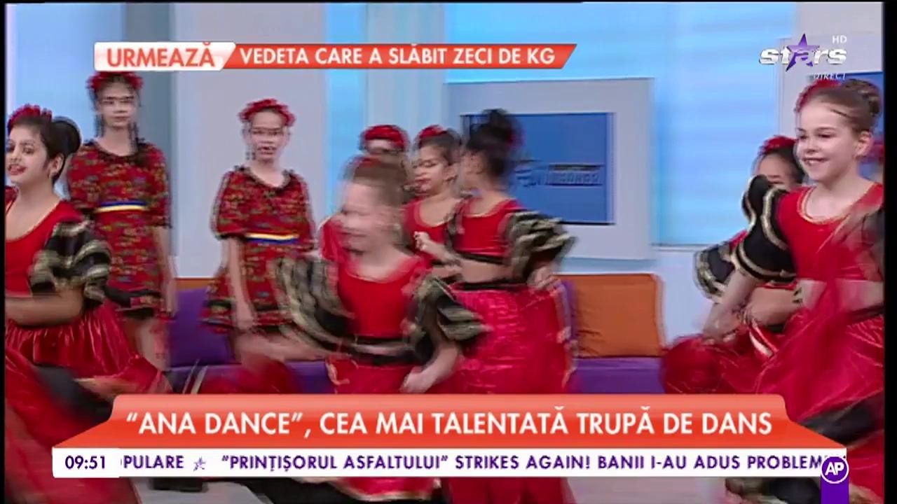 „Ana Dance”, una dintre cele mai talentate trupe de dans. Ne surprind ...
