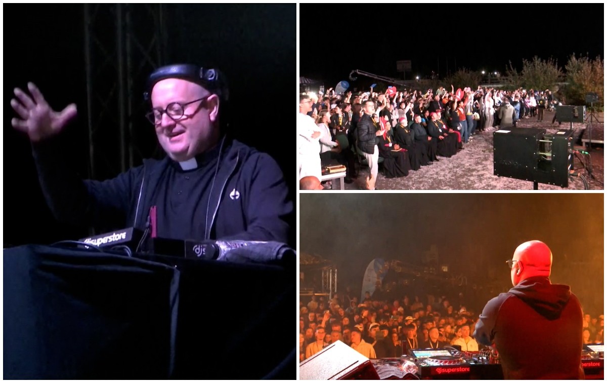 De la sutană la mixer: Un preot catolic introduce învăţătura creştină ...