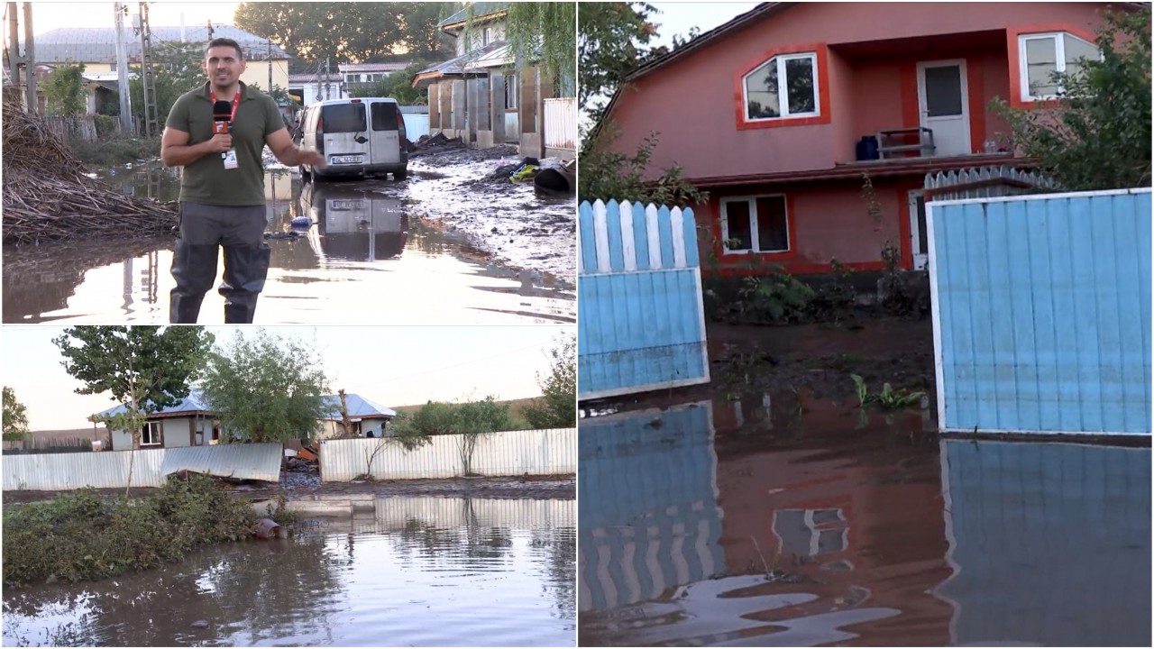 Corespondență Observator de la Pechea, comuna acoperită de ape după ...