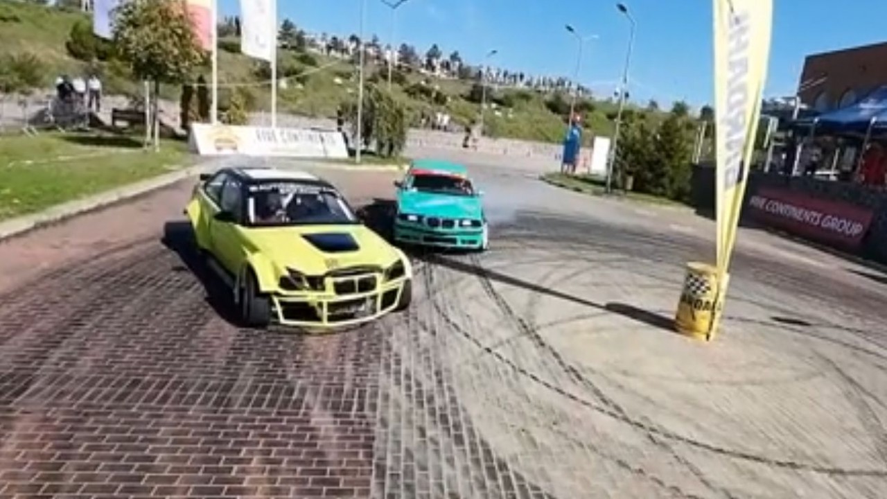 Drifturi în scopuri caritabile. Pasionaţii de maşini puternice s-au ...