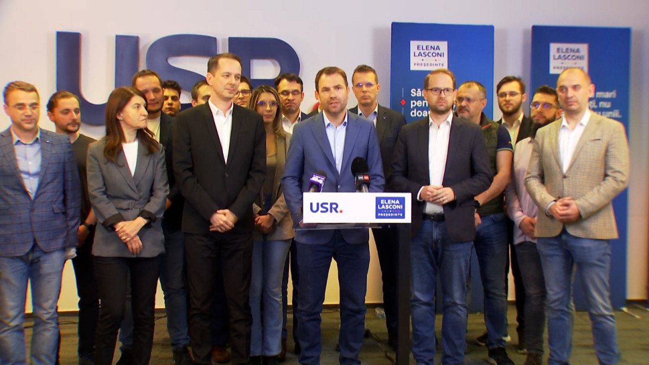USR anunţă că Elena Lasconi este în turul al doilea alături de ...