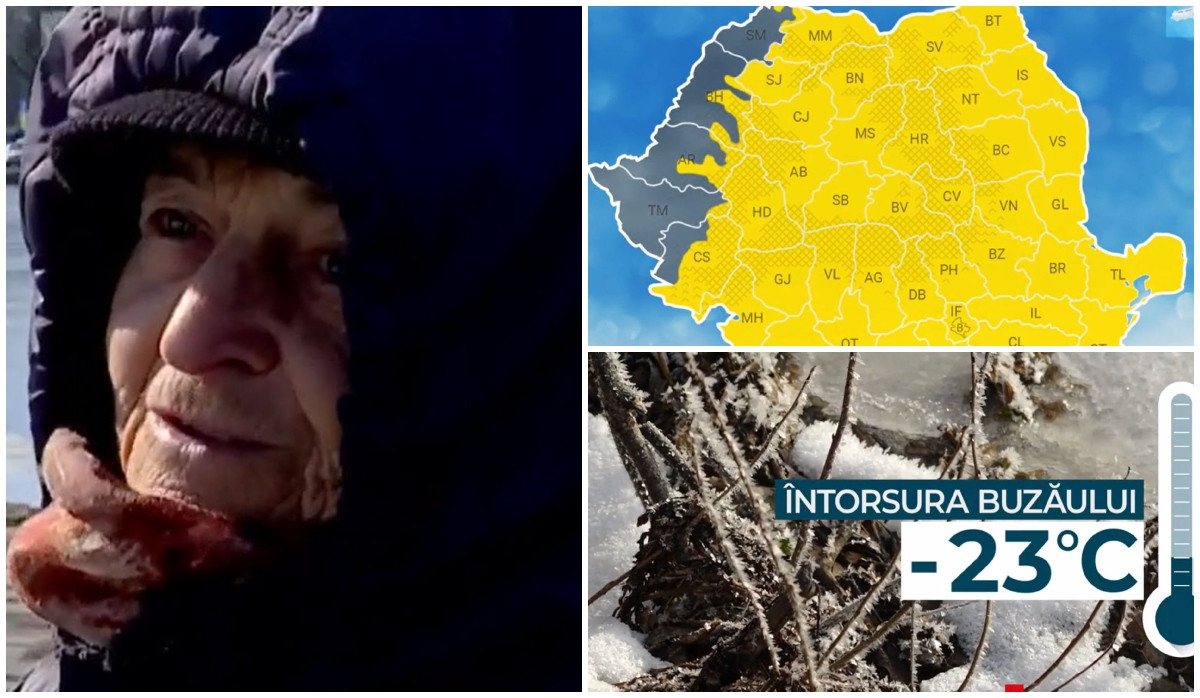 România, străbătută de cele mai mici temperaturi din ultimii şapte ani ...