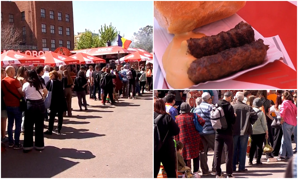 Cât costă o porţie de mici în Piața Obor. Românii așteaptă chiar și 3 ...