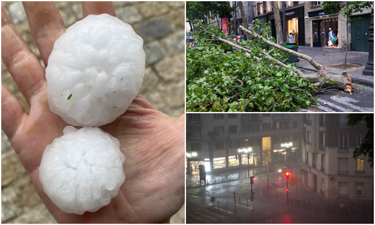 Copil ucis de un copac, în timp ce fugea să se adăpostească. O vijelie ...