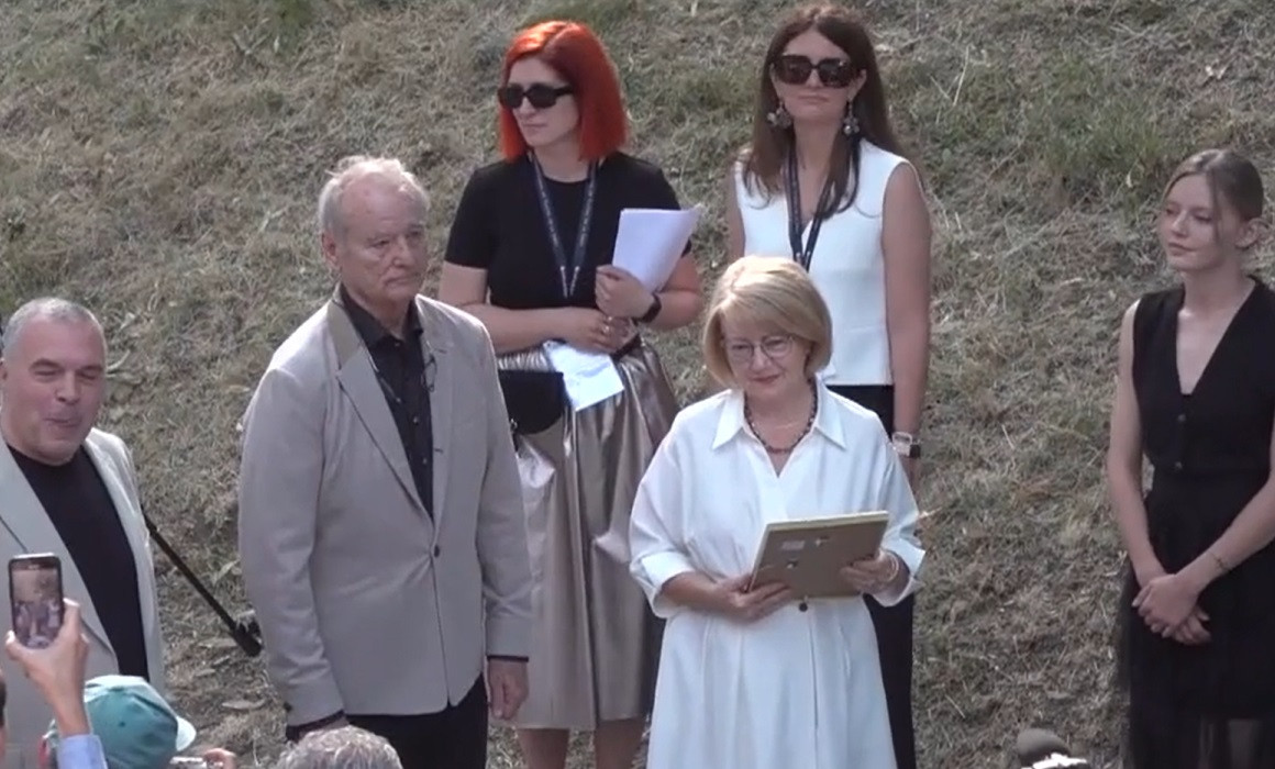 Actorii americani Kathleen Turner şi Bill Murray au primit o stea pe ...