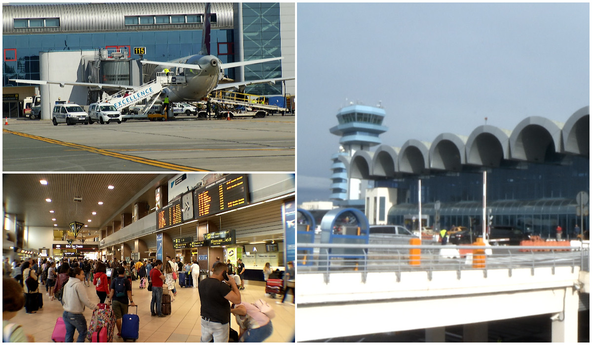 Avion în pericol la aterizarea pe Otopeni. A trecut la 80 de metri sub ...