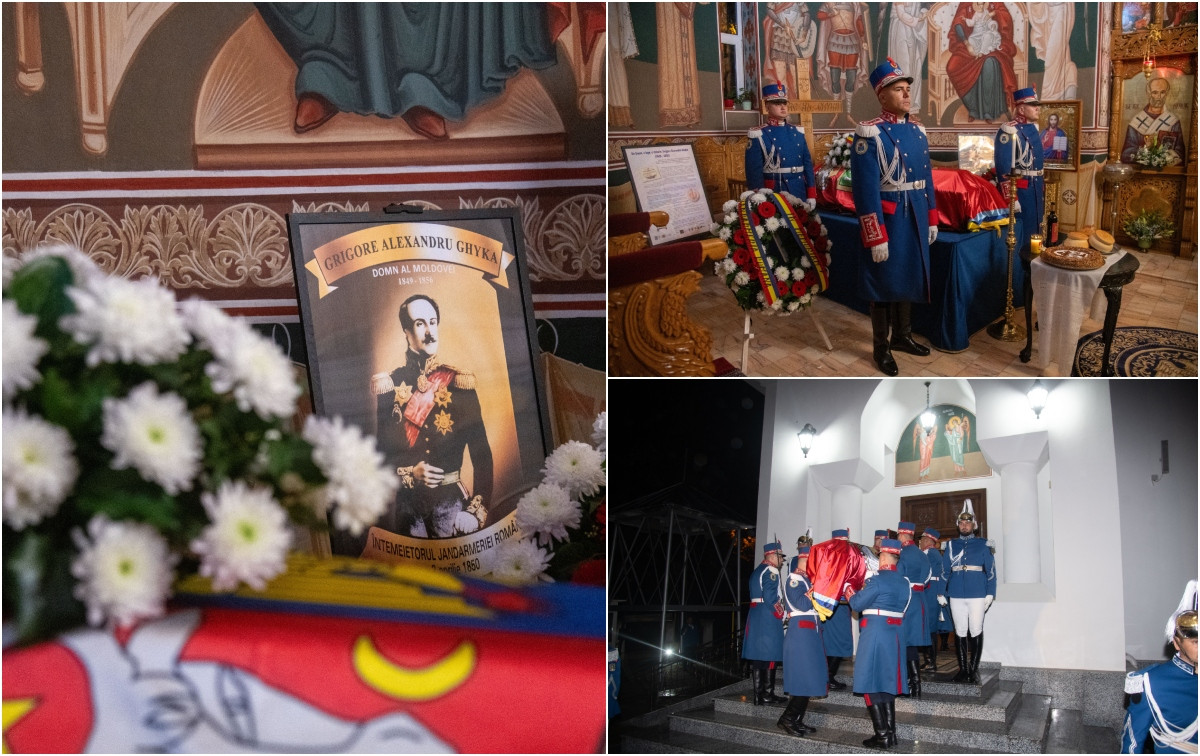 Repatrierea lui Grigore Alexandru Ghica la Cotroceni