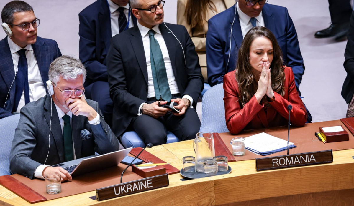 Schimb acid de replici între România şi Rusia la ONU: "Nu mutăm graniţe ...
